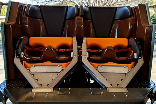 First Twisted Timbers Train Arrives At Kings Dominion - Coaster Nation