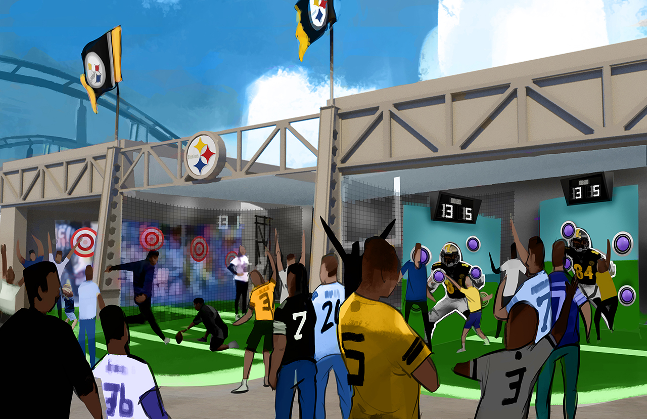 Kennywood Reveals All New Steelers Country Land With NEW Roller Coaster ...