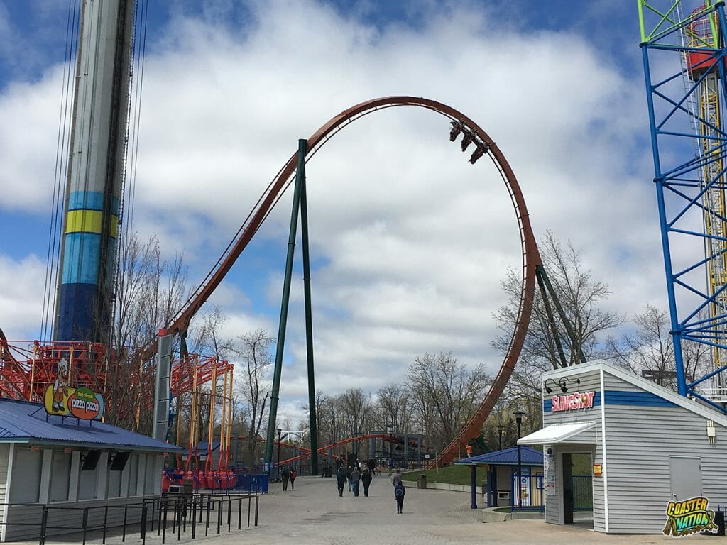 Yukon Striker - The World's Tallest, Fastest, And Longest Dive Coaster ...
