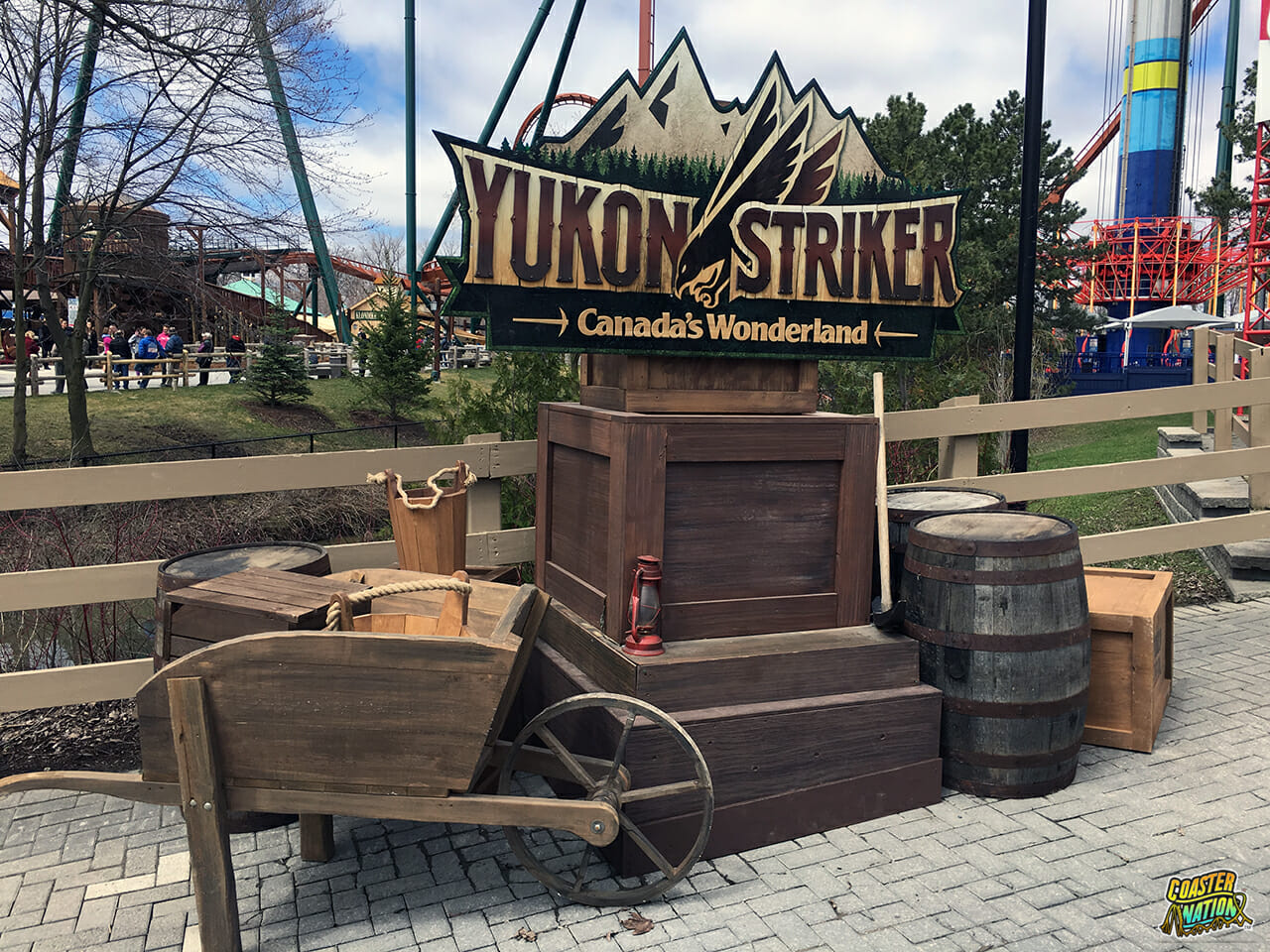 Yukon Striker - The World's Tallest, Fastest, And Longest Dive Coaster ...