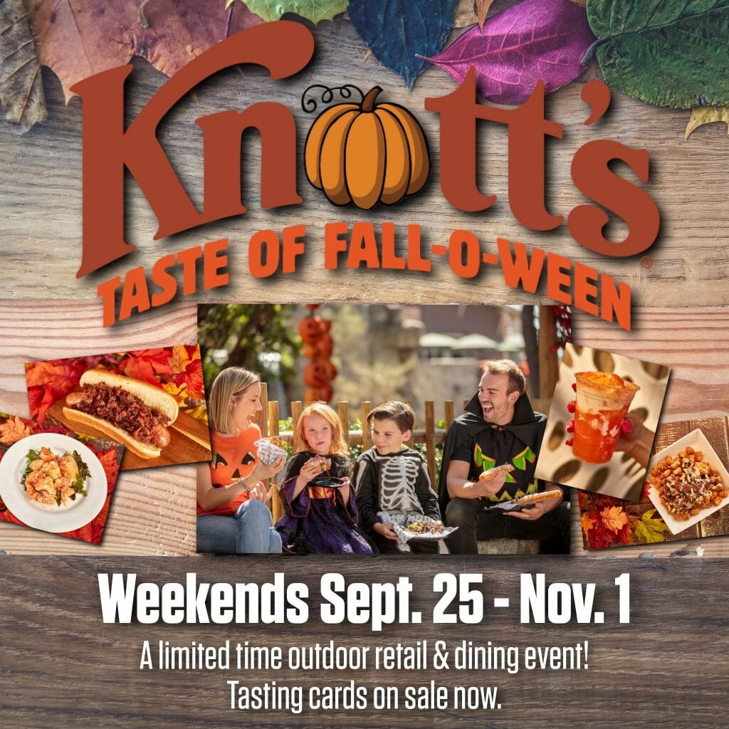 Knott's Berry Farm Introduces Taste of Fall-O-Ween Event - Coaster Nation