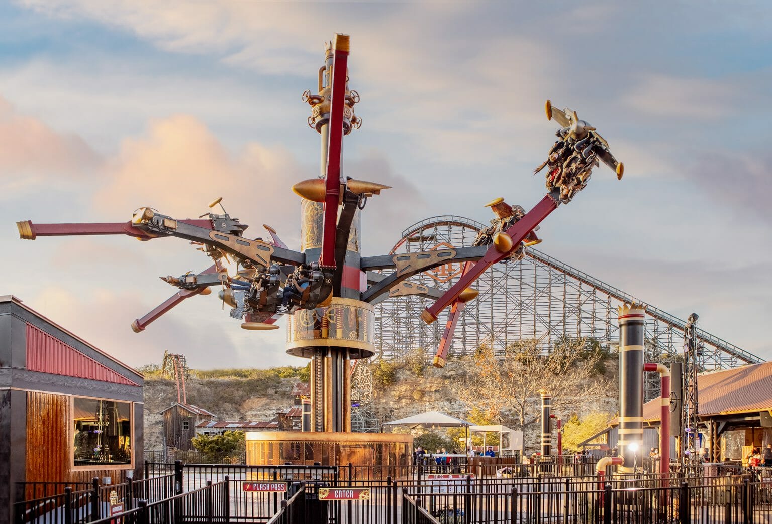 New Dare Devil Dive Brings Aerobatic Thrills To Six Flags Fiesta Texas ...