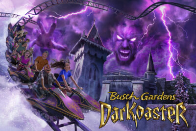 DarKoaster, Indoor Roller Coaster Coming To Busch Gardens Williamsburg ...