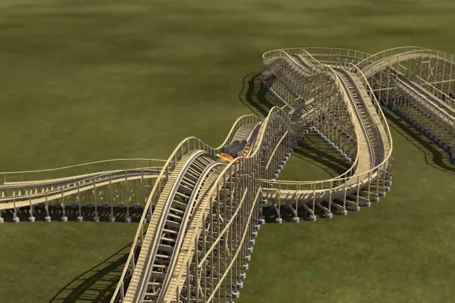 The Bobcat Wooden Coaster Coming To Six Flags Great Escape in 2024 ...