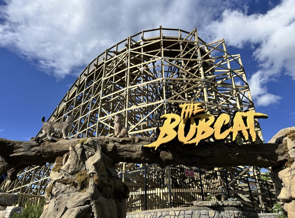 Six Flags Debuts “The Bobcat” — A New Wooden Roller Coaster At Great ...