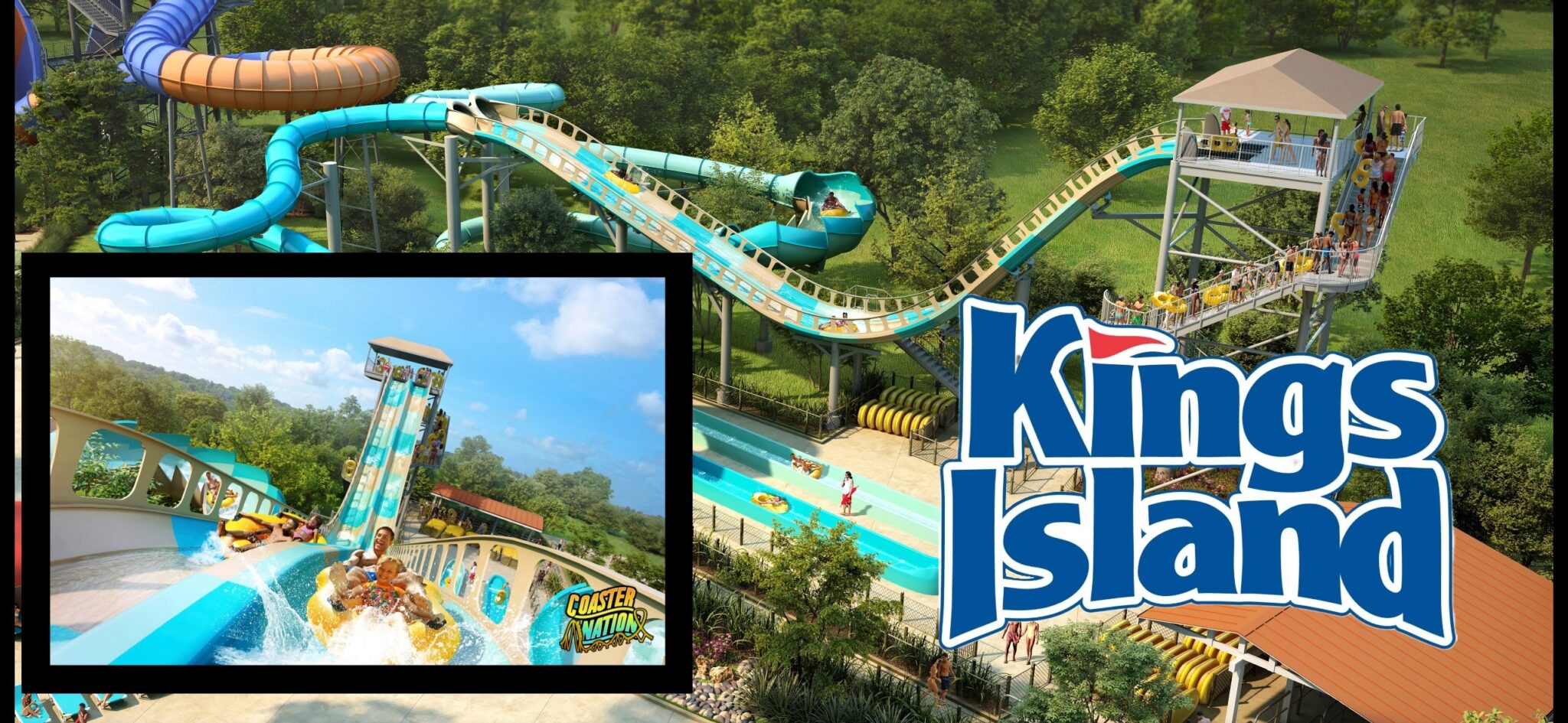 Kings Island Expands Soak City Waterpark with Dual-Racing Water Coaster ...