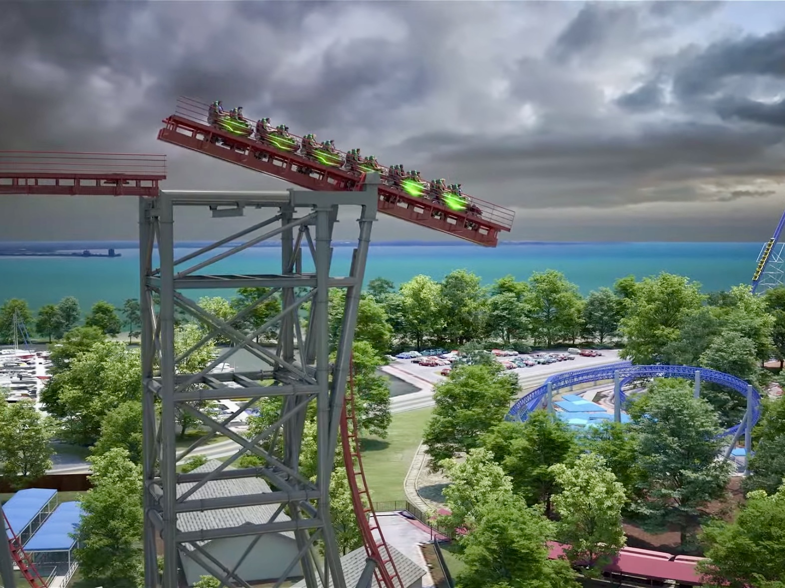 Record Breaking ‘Tilt’ Roller Coaster Coming To Cedar Point - Coaster ...