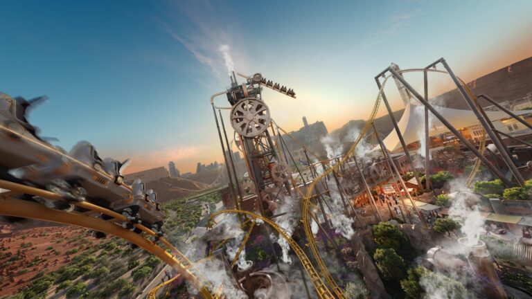 Record-Breaking Tilt Coaster To Open At Six Flags Qiddiya City ...