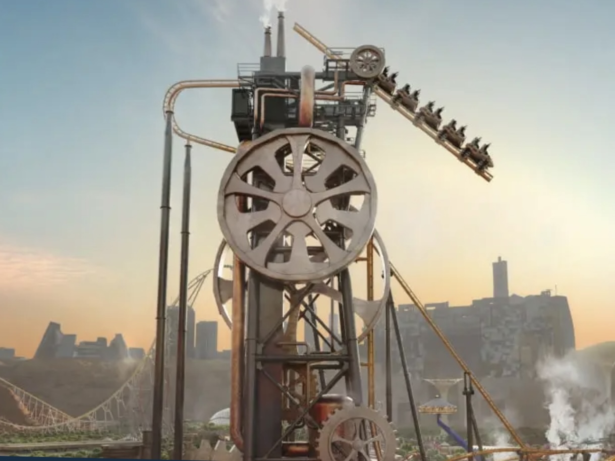 Record-Breaking Tilt Coaster To Open At Six Flags Qiddiya City ...