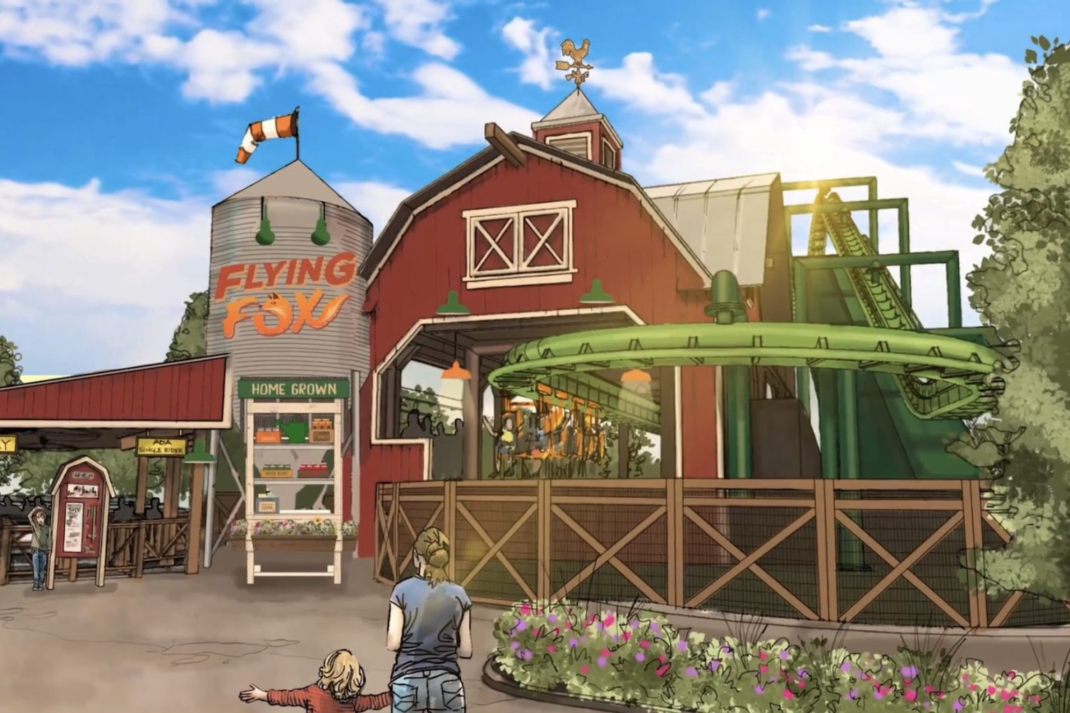Kentucky Kingdom Unveils “Flying Fox,” A New Roller Coaster Opening in ...
